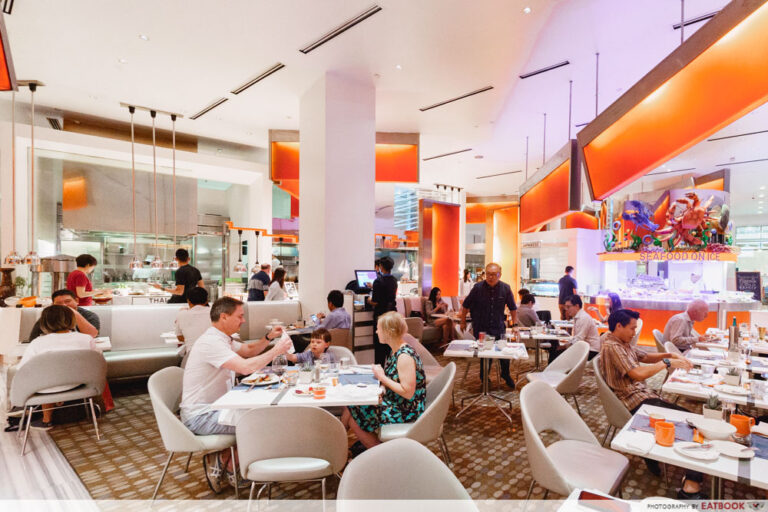 The Line Has A Free-Flow Wagyu Buffet With Wagyu Beef Sushi, Rendang ...