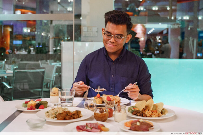 The Line Has A Free-Flow Wagyu Buffet With Wagyu Beef Sushi, Rendang ...