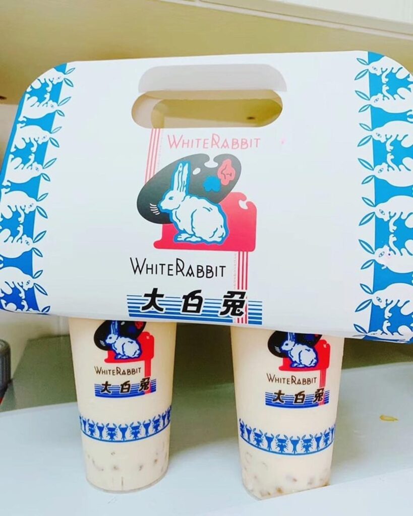 There's A White Rabbit Candy Pop-Up With White Rabbit Milk BBT, Bags ...