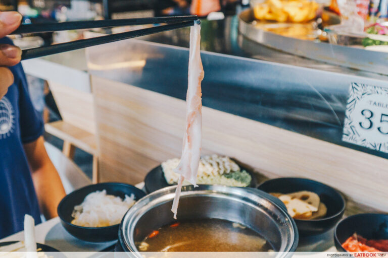 La Jiang Shan Hotpot Review: $15.80++ Conveyor Belt Hot Pot Buffet Near ...