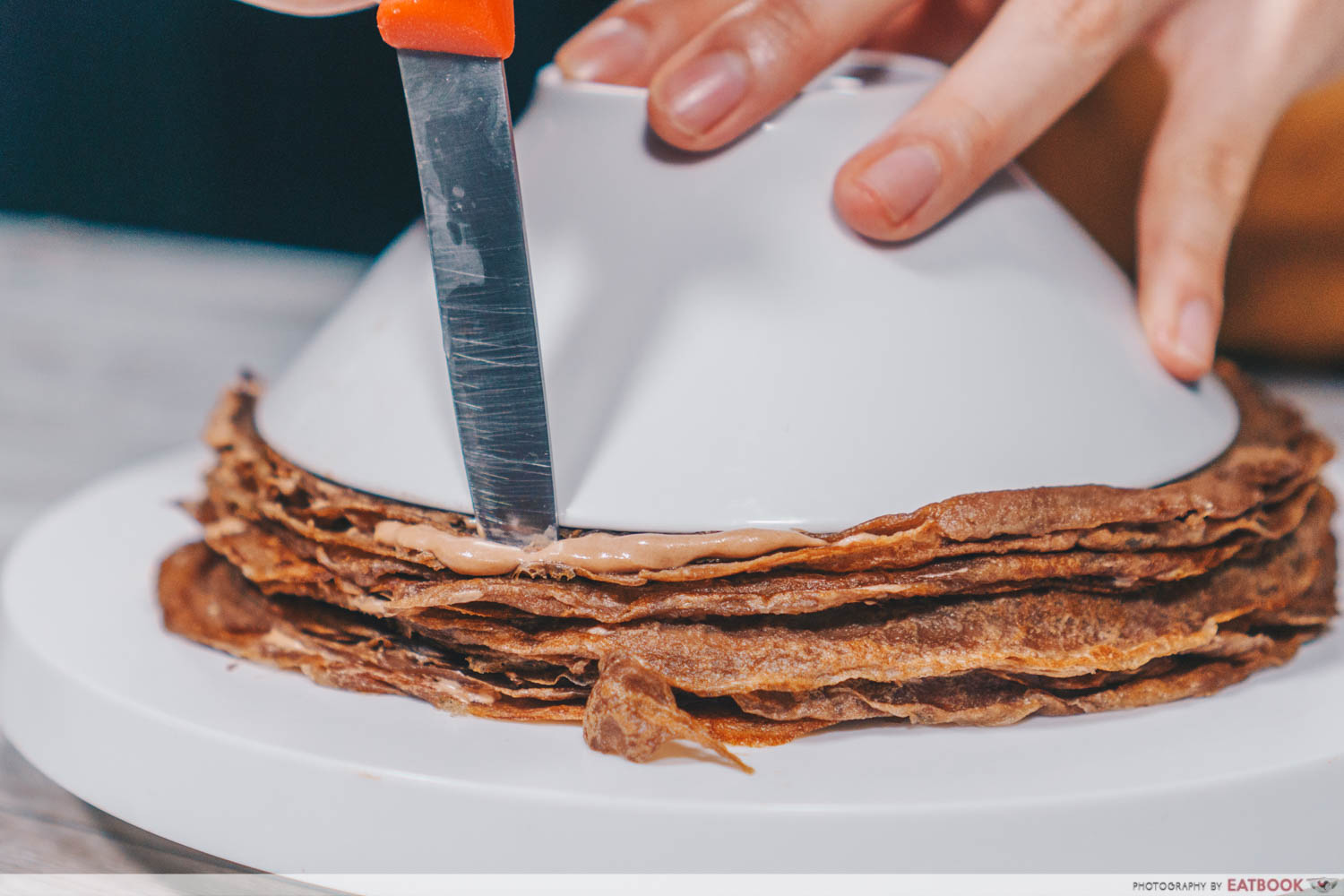Triple Milo Crepe Cake Recipe: Milo Dinosaur Cake Featuring Milo ...