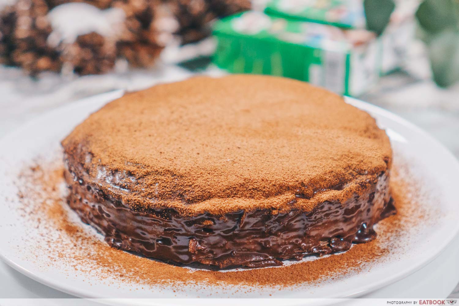 Triple Milo Crepe Cake Recipe: Milo Dinosaur Cake Featuring Milo ...