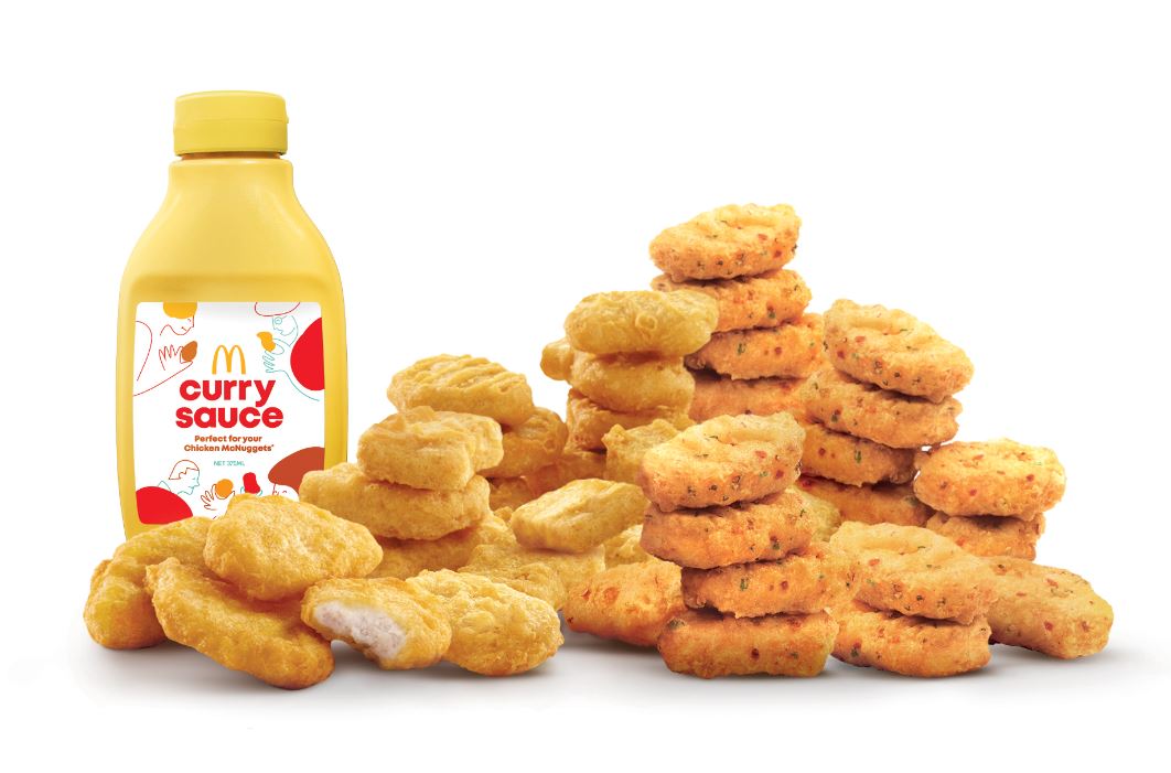 Mcdonalds Spicy Chicken Mcnuggets And Curry Sauce Bottle Are Back From