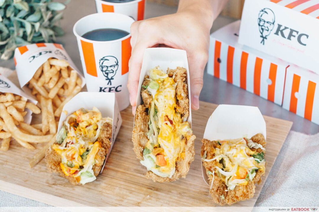 KFC's New Kentaco Features A Fried Chicken Shell That's Perfect For ...