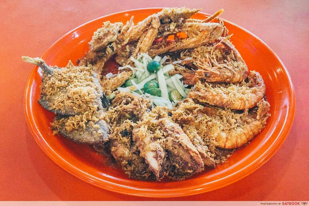 Project Penyek Review: XXL Fried Seafood Platter At ABC Brickworks Food ...