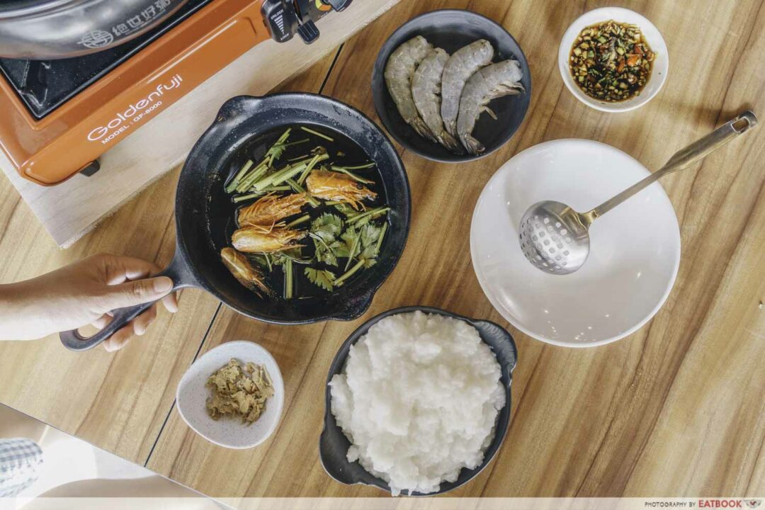 Congee Legend Review: Unique Congee Hotpot In Singapore With Prawn Head ...