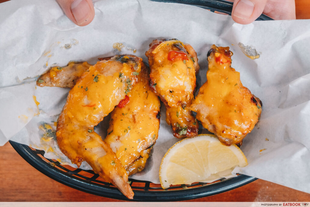 E1 Wingz Review: Unique Chicken Wings At Joo Chiat With Marmalade And ...