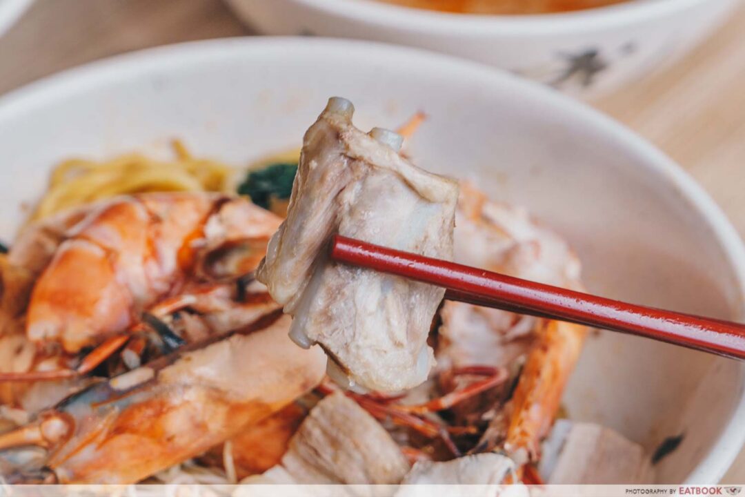 East Treasure Speciality Prawn Noodle Review: Huge Prawn Noodles From ...