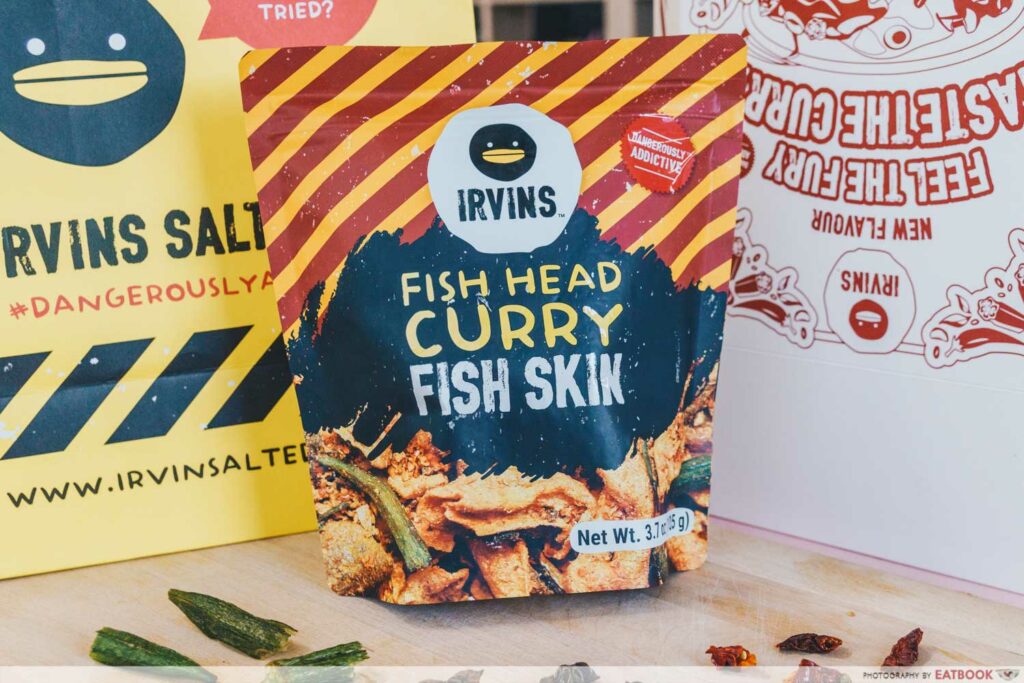 IRVINS' New Fish Head Curry Fish Skin Is Its First Non-Salted-Egg Snack ...