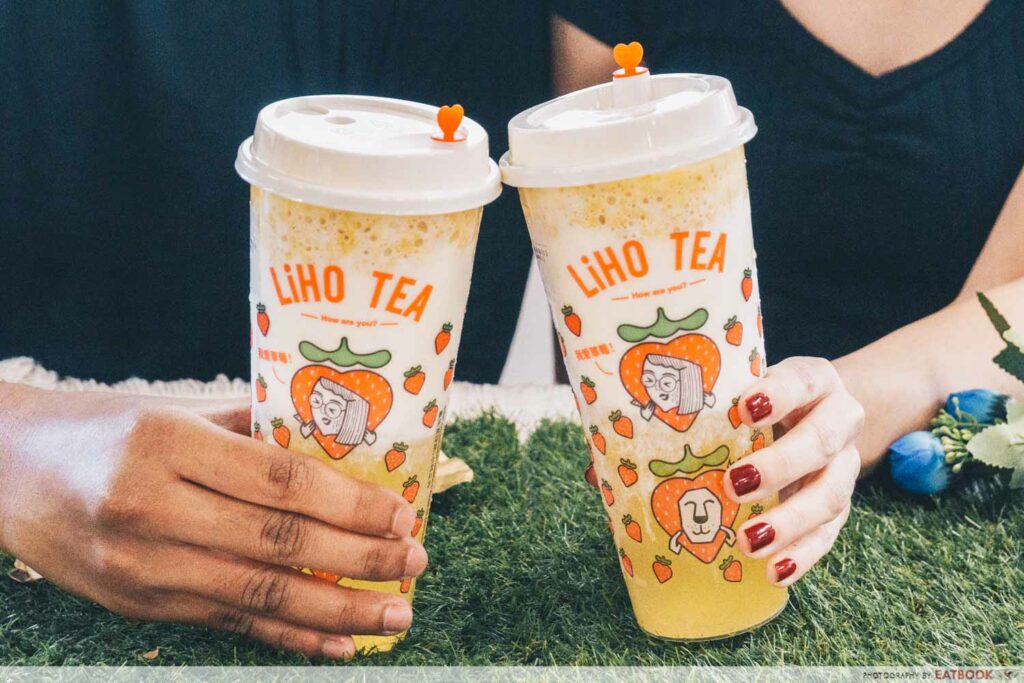 LiHO TEA Has New Fruity Cheese Teas Made With Real Blueberries, Mangoes ...