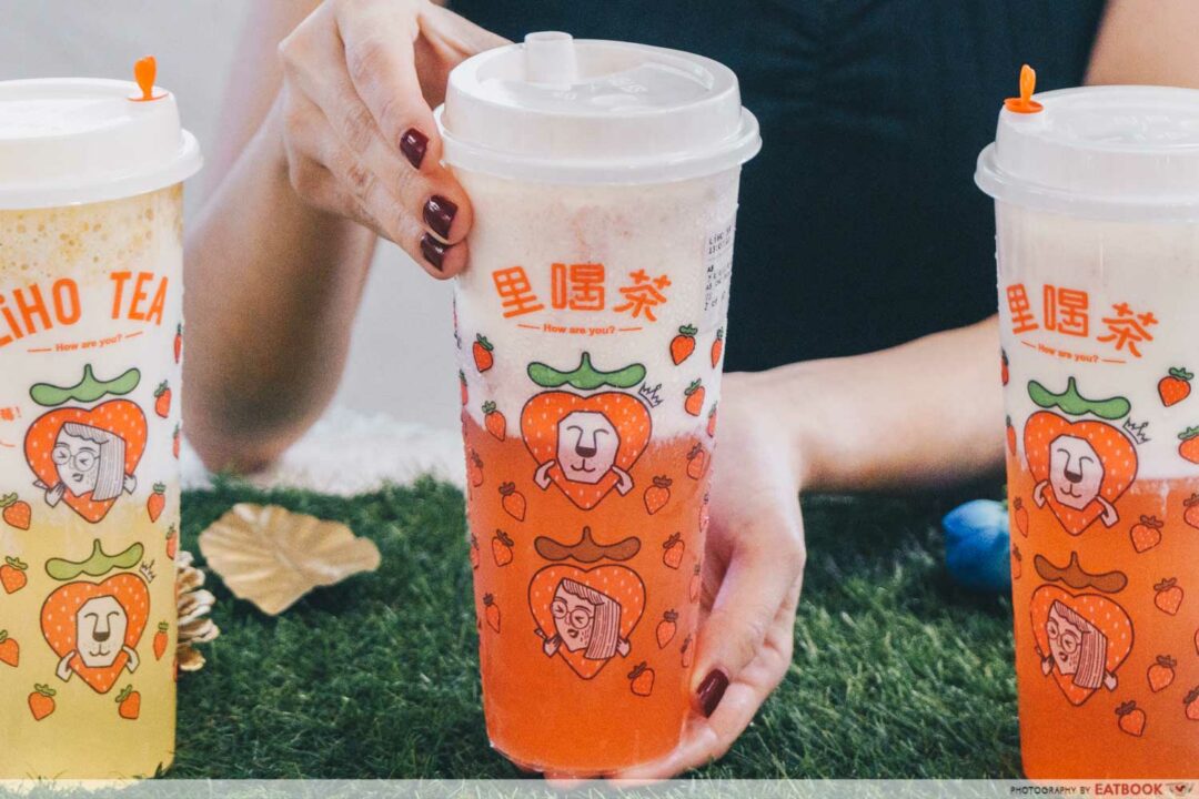 LiHO TEA Has New Fruity Cheese Teas Made With Real Blueberries, Mangoes ...