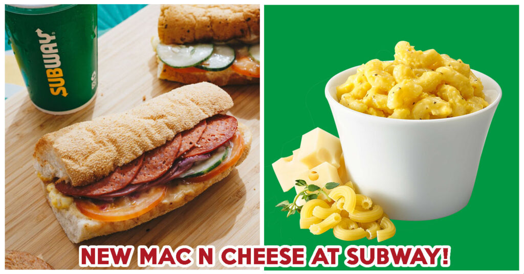 subway new menu singapore Archives - Eatbook.sg - Local Singapore Food ...