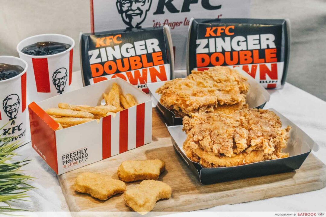KFC's New Mozzarella Zinger Double Down Has An Oozy Fried Cheese Patty ...