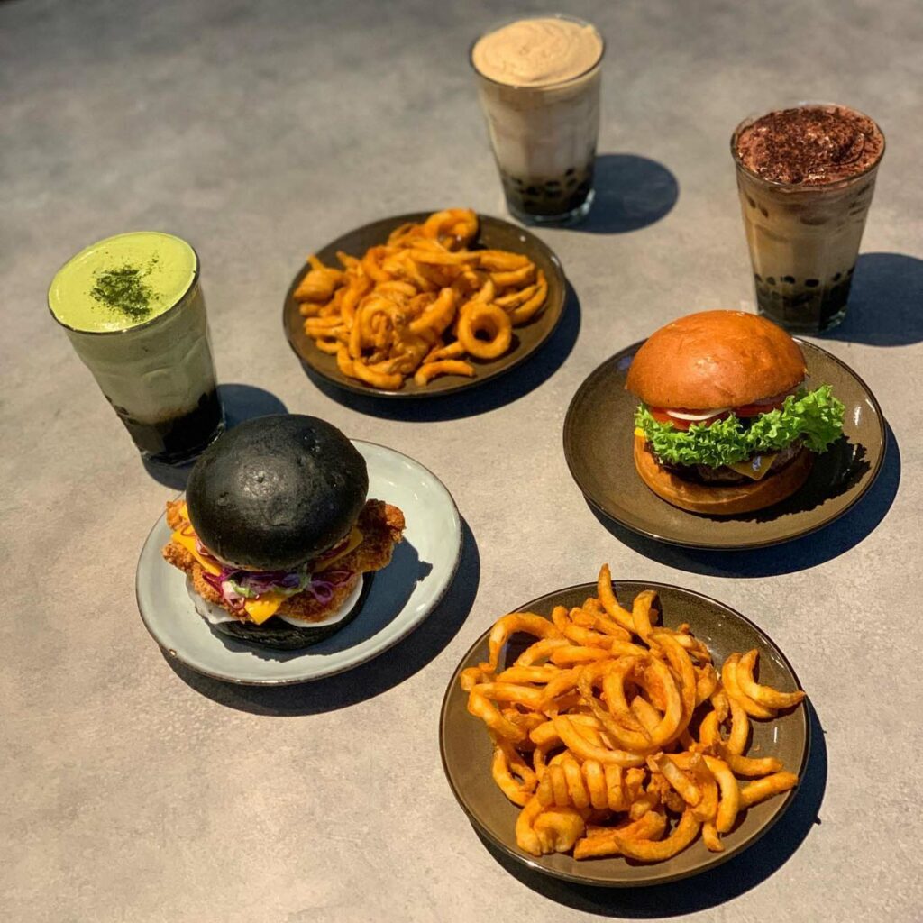 B Burger Delivers Dalgona Bubble Tea With Matcha And Rose Flavours ...