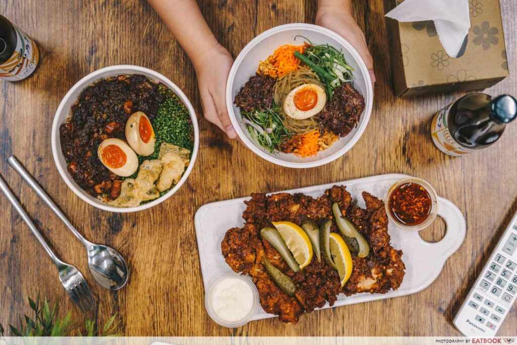 7 Digital Shilin Singapore Food To Order Including Iberico Lu Rou Fan ...