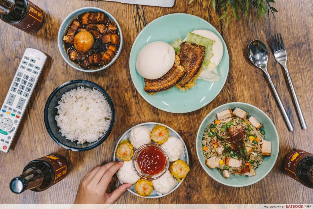 7 Digital Shilin Singapore Food To Order Including Iberico Lu Rou Fan ...