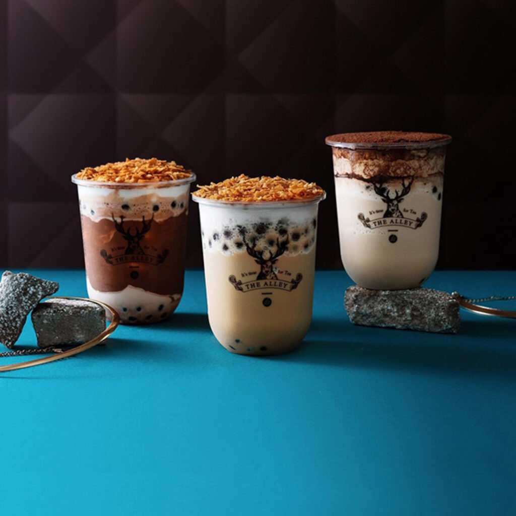The Alley Has A New Crunchy Milk Tea Series With Three Different ...