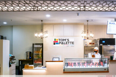 Tom's Palette Reopens In Bugis With 36 Gelato Flavours | Eatbook.sg