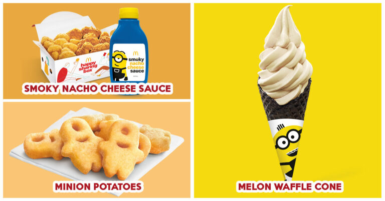 McDonald’s Minions Series Returns With A Yuzu Pie And Smoky Cheese Sauce
