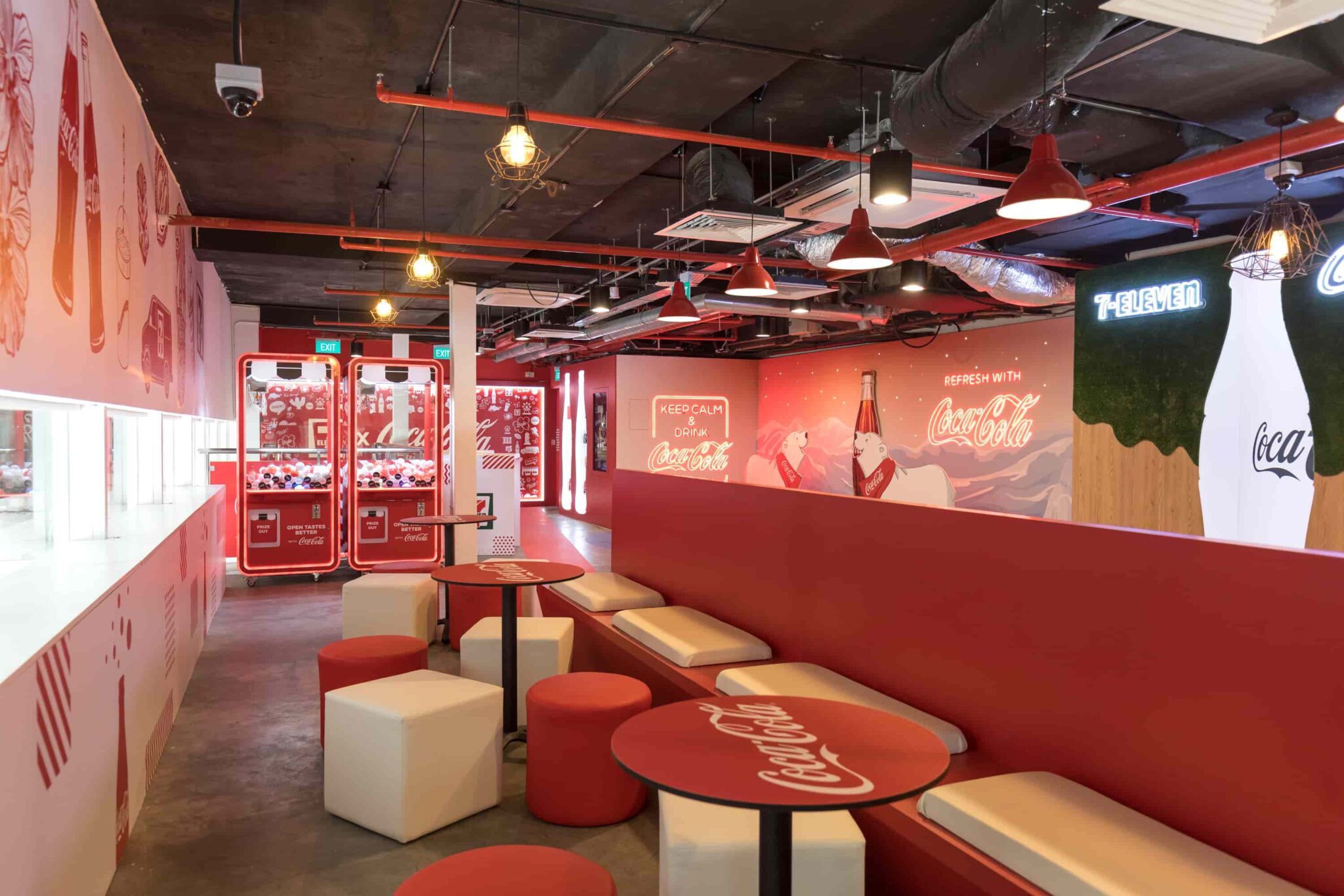 7-Eleven and Coca-Cola Collaborate To Open A Crossover Store In Singapore