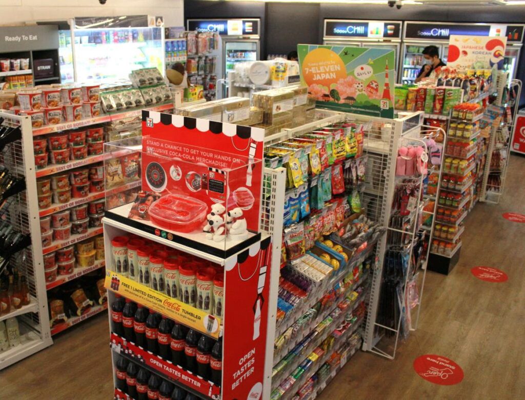 7-Eleven and Coca-Cola Collaborate To Open A Crossover Store In Singapore
