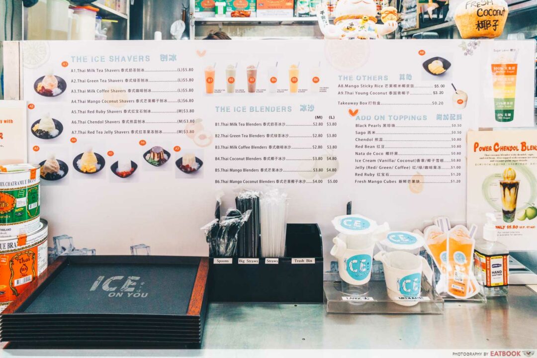 Ice On You Review: Hawker With XXL Thai Milk Tea Shaved Ice And More ...