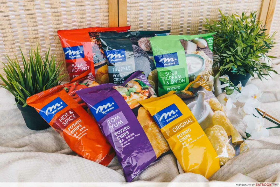 Meadows Now Has Atas Snacks Such As Truffle And Ma La Chips For $1