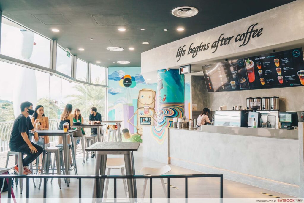 Beyond Coffee Has Fruity Coffees And Salted Egg Ice Blended Shakes In ...