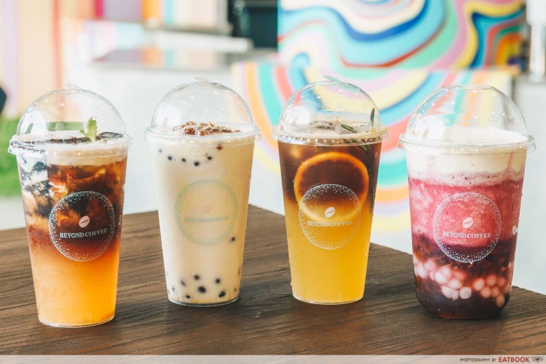 Beyond Coffee Has Fruity Coffees And Salted Egg Ice Blended Shakes In ...
