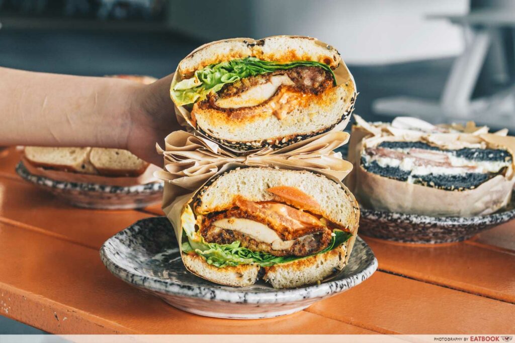 Onalu Review: $10 House-made Bagel Sandwiches and Mochi Brownies At ...