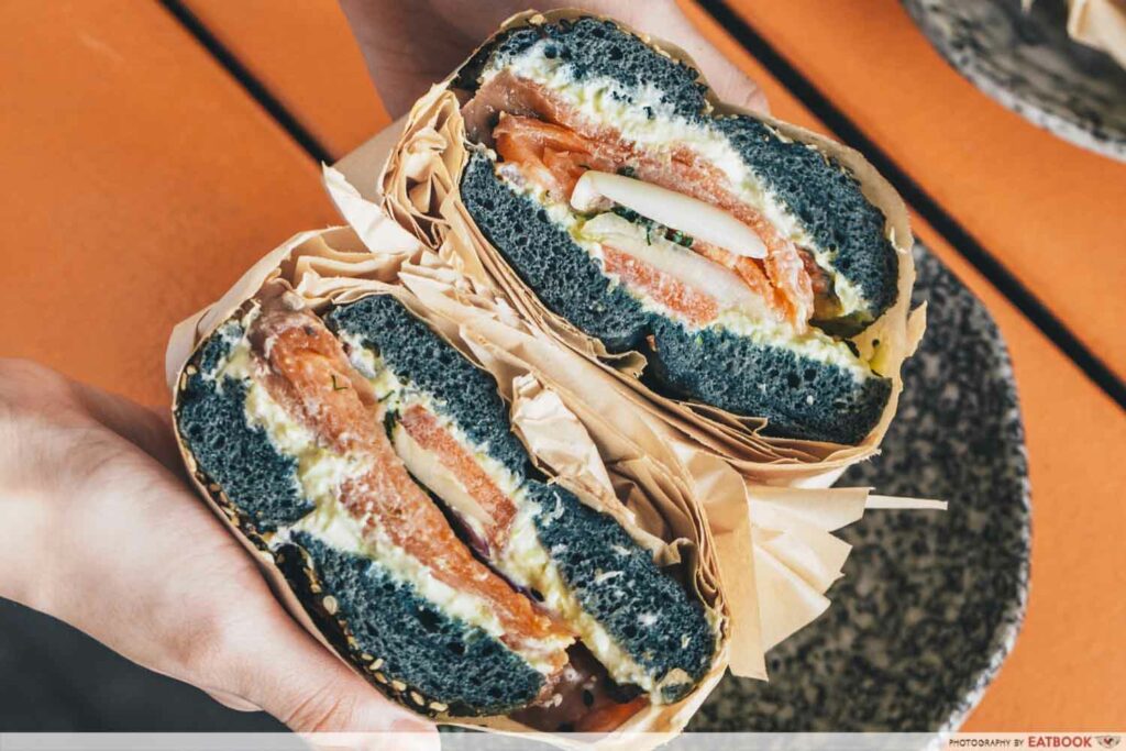 Onalu Review: $10 House-made Bagel Sandwiches and Mochi Brownies At ...