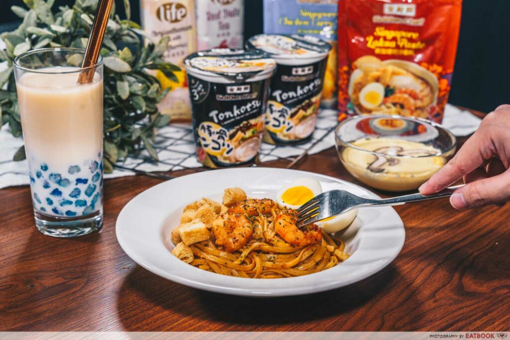 Easy 3-Course Meal Recipe Under $10 Per Person With Laksa Linguine ...