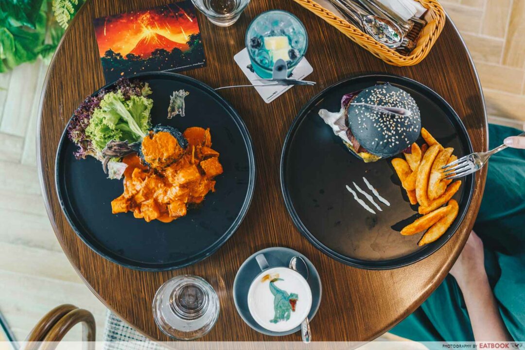 Jurassic World Cafe Arrives At ION Sky With Volcano Curry Rice, Fossil ...