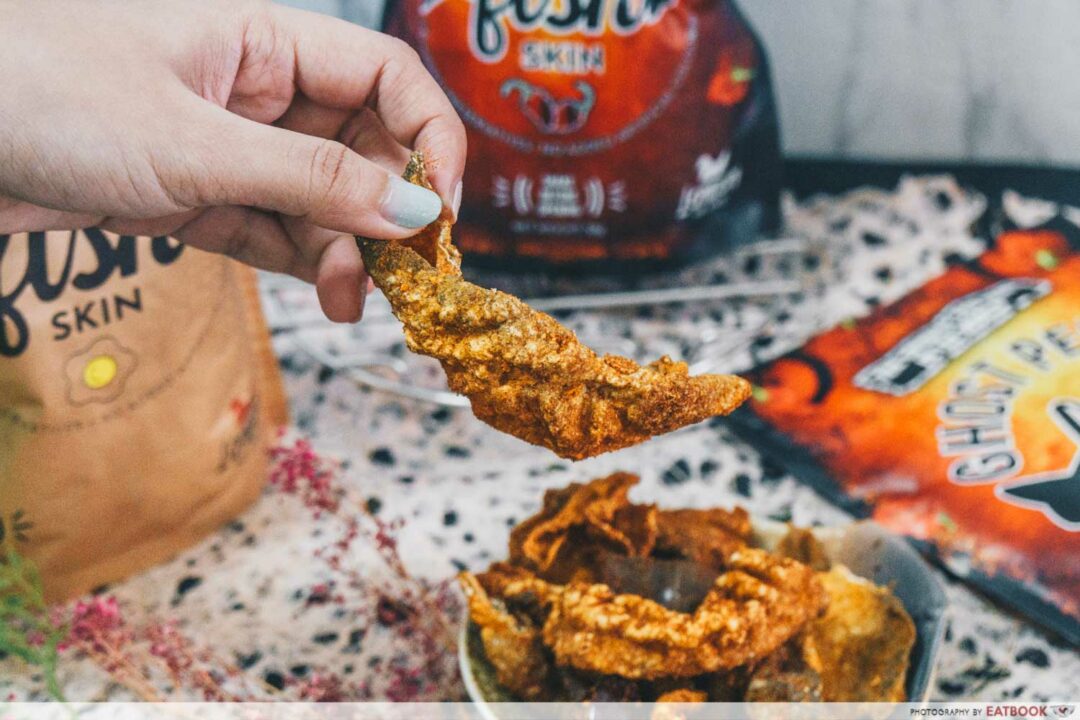 London Fat Duck Introduces Ghost Pepper Fish Skin Snack For $5.80