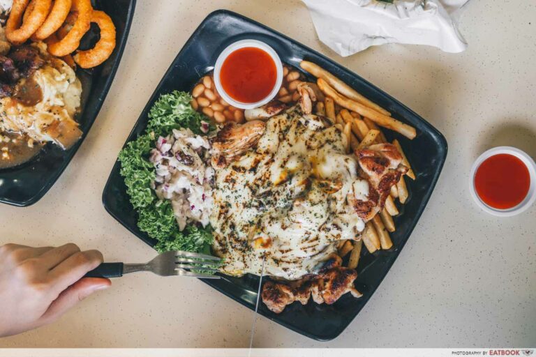 BBW Western Food Review: XL Molten Three-Cheese Chicken Chop By Eunos ...