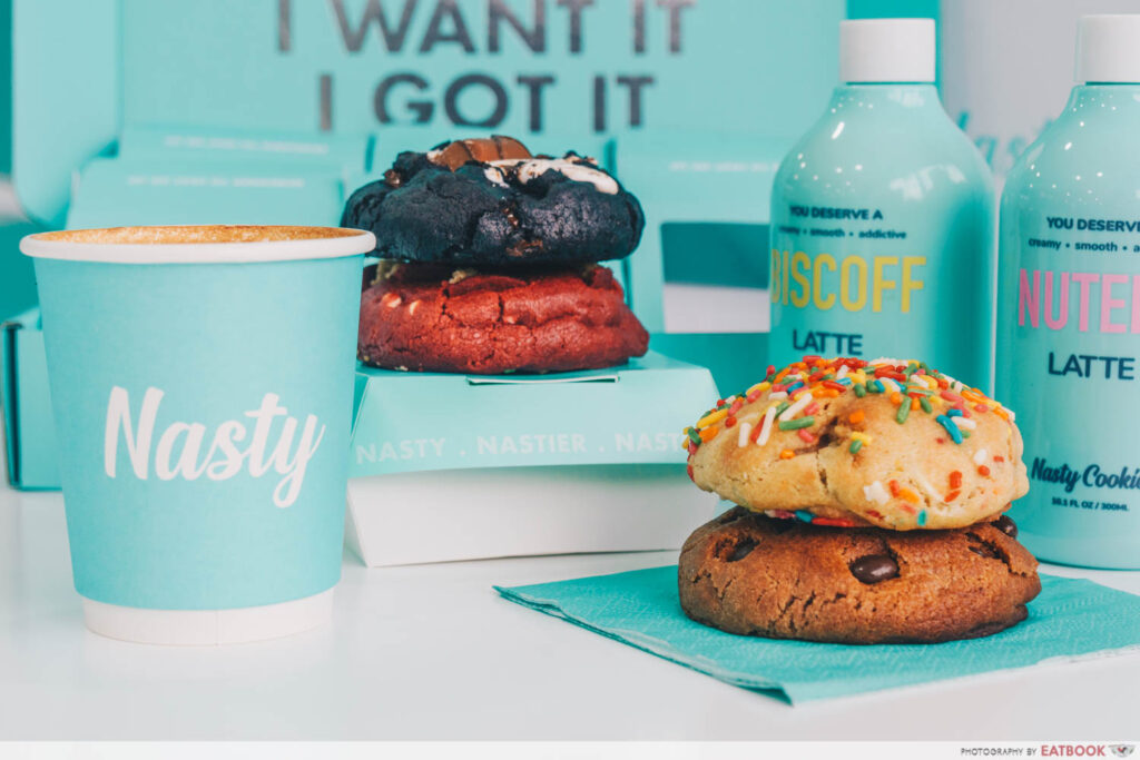 Nasty Cookie Opens Nasty Factory, A New Cafe With Birthday Cake Cookies ...