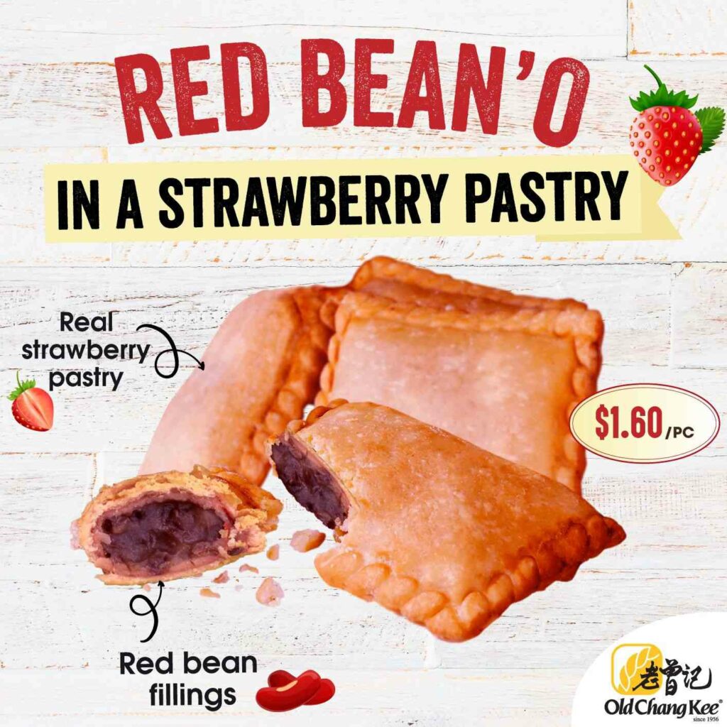 Old Chang Kee Has Limited Edition Pink Red Bean Puffs With Real ...