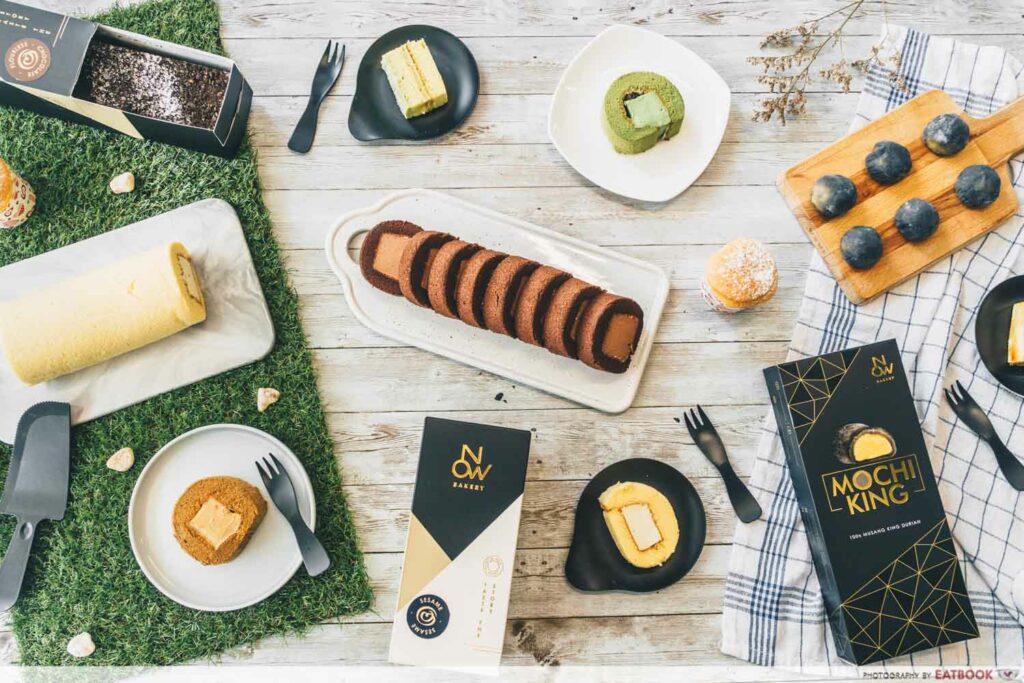 NOW Bakery: MSW Durian Mochi And Milk Pudding Blancmange Rolls In City Hall