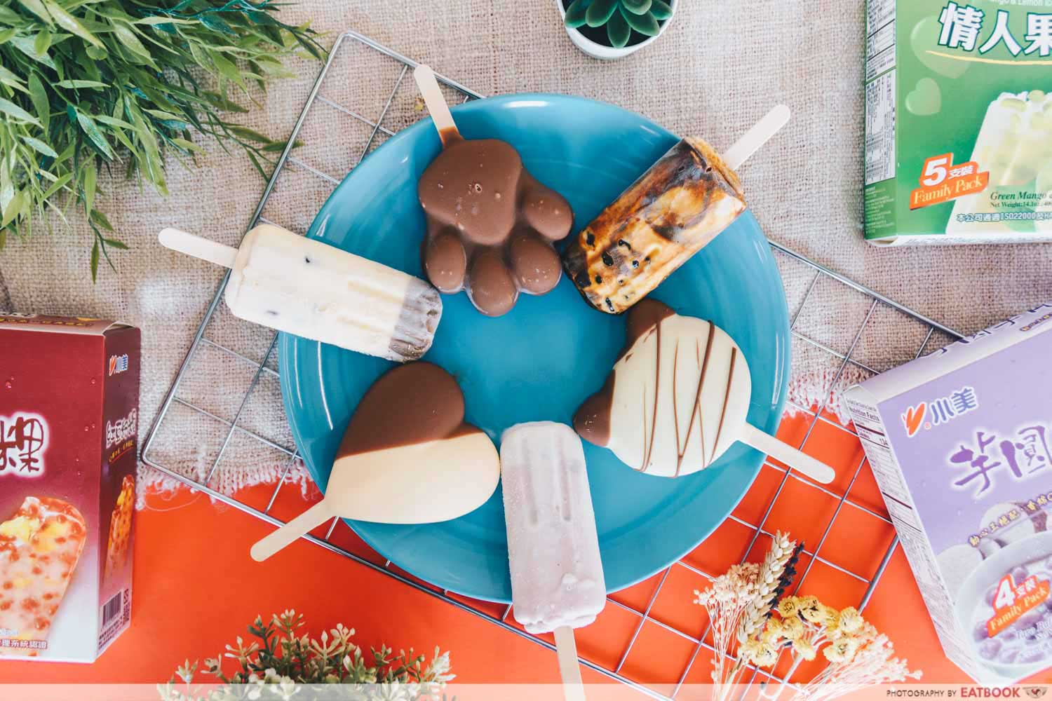 Happy Ice Has New Taro, Pudding And Brown Sugar Ice Creams With Chewy ...