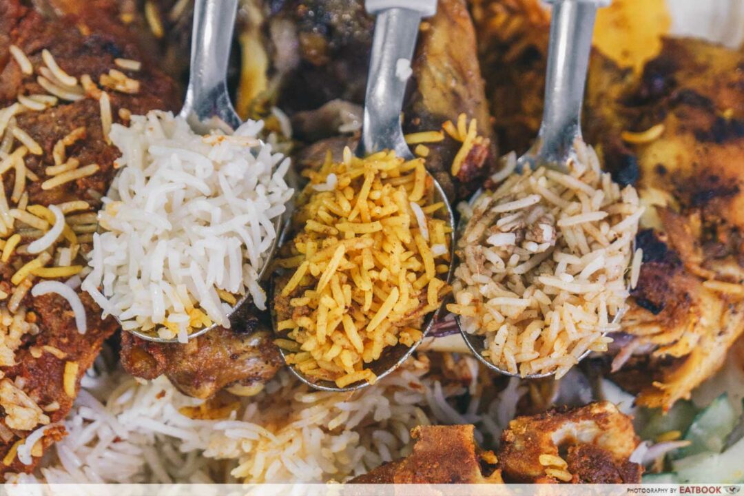 Bismi Briyani Review: XXL Briyani Platter With Lamb Shank, Lamb Chop ...