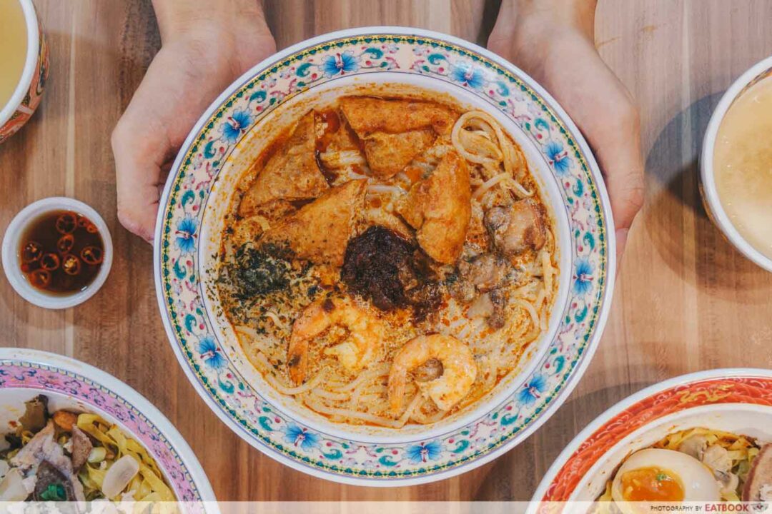 Gimee Face Review: Abalone Bak Chor Mee With Hanjuku Eggs At Boon Keng