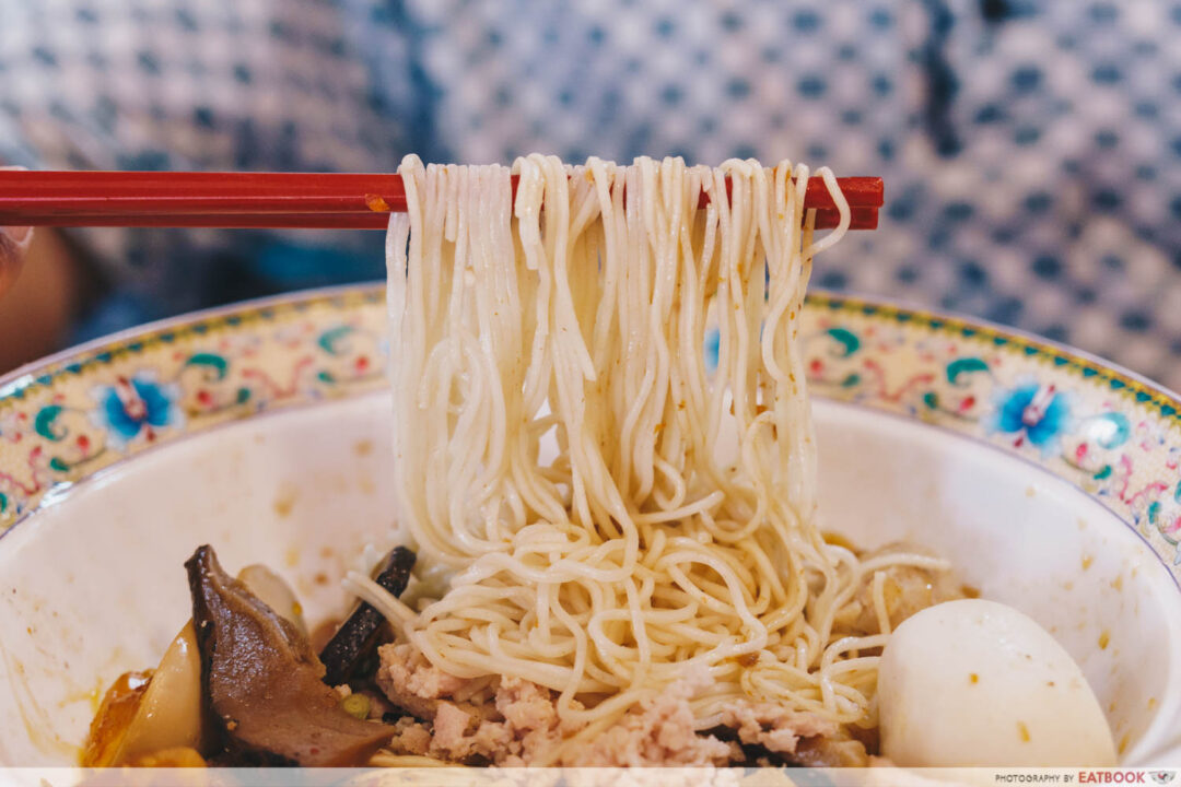 Gimee Face Review: Abalone Bak Chor Mee With Hanjuku Eggs At Boon Keng