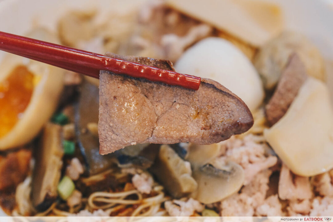 Gimee Face Review: Abalone Bak Chor Mee With Hanjuku Eggs At Boon Keng