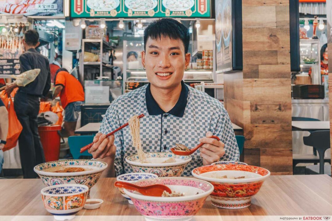 Gimee Face Review: Abalone Bak Chor Mee With Hanjuku Eggs At Boon Keng