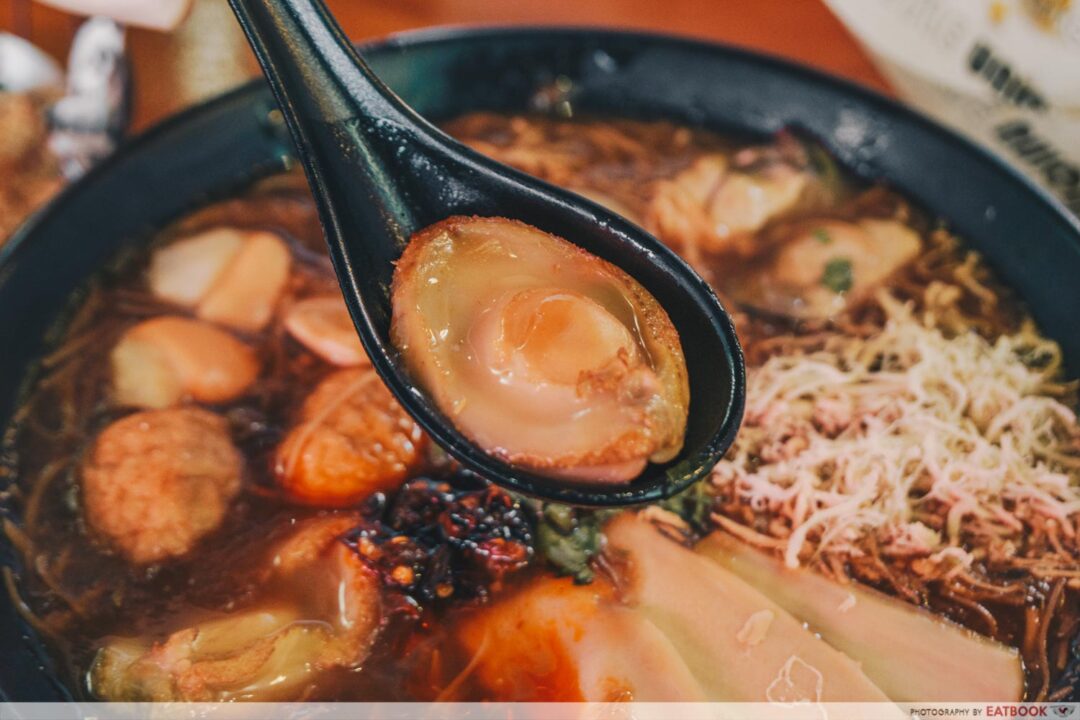 Emo Snacks Review: Taiwanese XXXL Chicken Chop And Abalone Mee Sua At ...