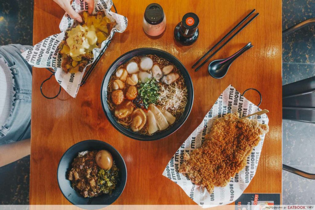 Emo Snacks Review: Taiwanese XXXL Chicken Chop And Abalone Mee Sua At ...