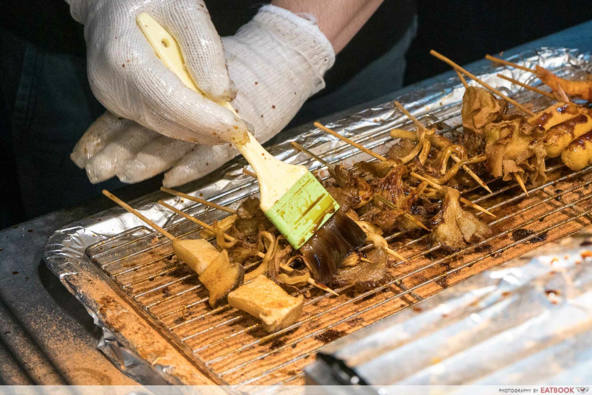 DLLM Lok Lok Review: Lok Lok Stall With $1 Skewers And Salted Egg Sauce ...