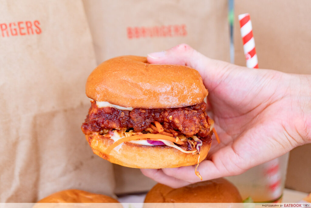 BBBurgers Review: New Hidden Kiosk In Punggol Serves Korean Smashed ...