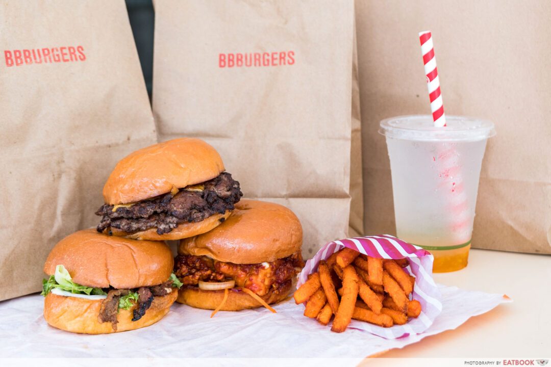 BBBurgers Review: New Hidden Kiosk In Punggol Serves Korean Smashed ...