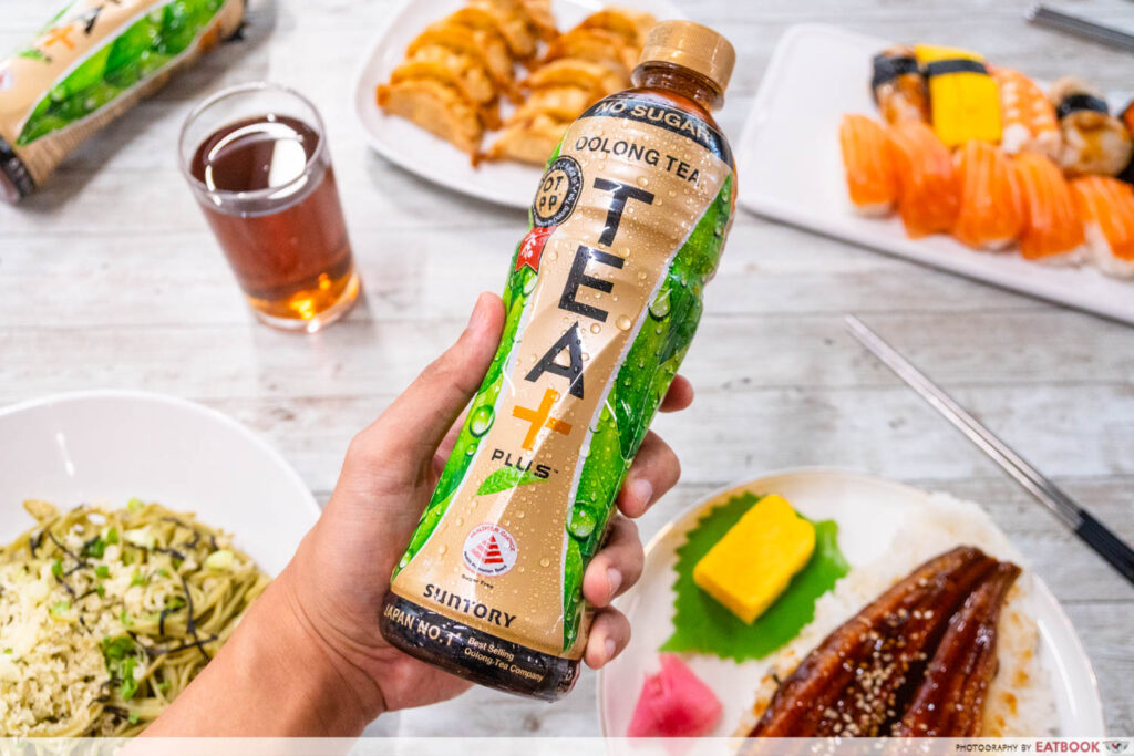 Suntory Tea+ PLUS: New Refreshing Oolong Tea Comes To Singapore, Great ...